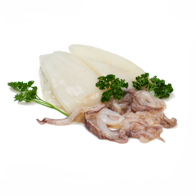 Cleaned Whole Squid (250g) | Serves 2 | The Fresh Fish Shop UK