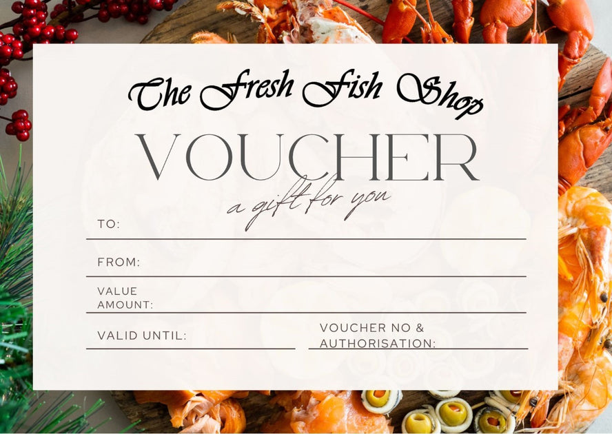 The Fresh Fish Shop Gift Card | The Fresh Fish Shop UK