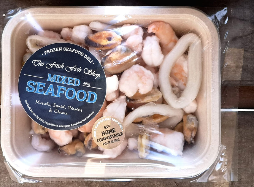 Frozen Seafood Mix (400g) - Serves 2-4 | The Fresh Fish Shop UK